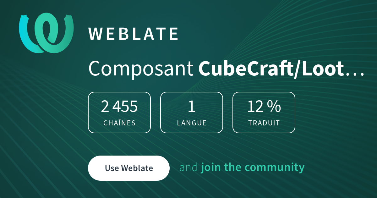CubeCraft/Loot Items — French @ Translate CubeCraft